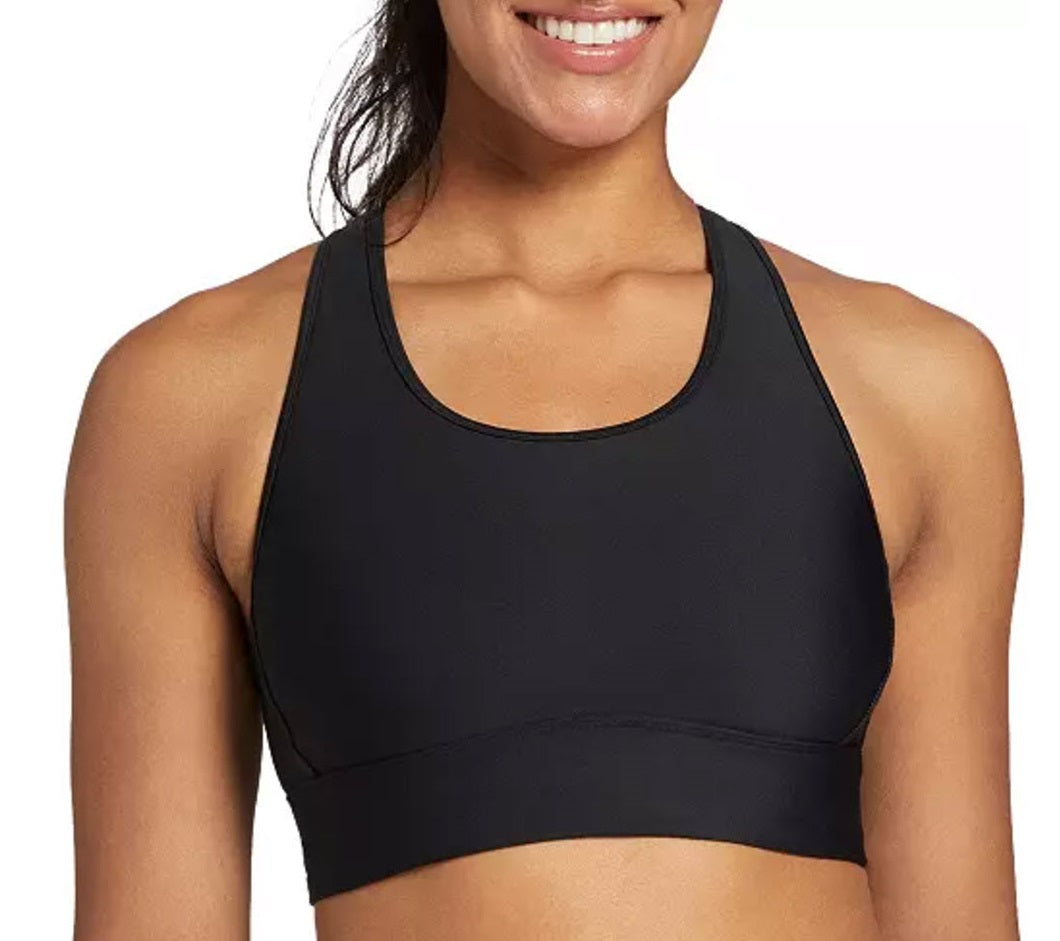 Black Sports Bra - Small only – Netball America