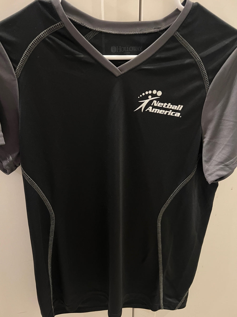 Netball V-neck dry-excel shirt - Small Size – Netball America
