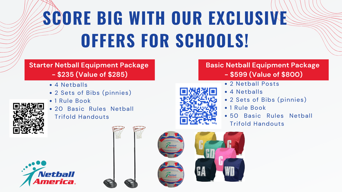 School Netball Starter Pack – Netball America